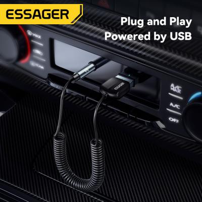 Essager EB01 Series Male 3.5mm Jack Audio Bluetooth Adapter Blue Tooth Receiver