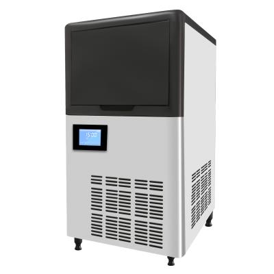China Spraying Mini 25kg Square Commercial Ice Maker Stainless Steel Ice Cube Maker Machine 55lb Ice Making Machine for sale