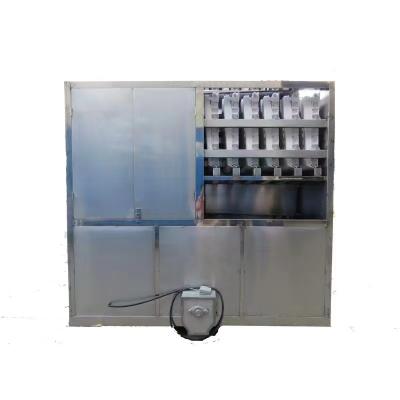 China ICE-2T 2000kgs Ice Maker Machine Industrial Ice Cube OEM Storage Cubes Ice Making Machine Commercial Factory Low Price for sale