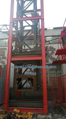 China D4522 6 Tonnen Belastung Innenkletterturm Kran Luffing Typ L46A Mast-Abschnitt zu verkaufen