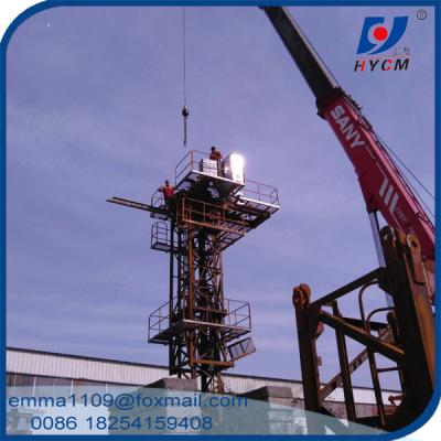 Cina Mini D2520 3 tonnellate Luffing Tower Crane Design per Corea del Sud in vendita