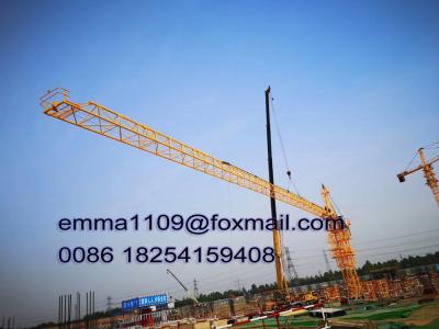 China 50m Jib de trabalho QTZ63 torre guindaste com 2,5m bloco tipo Mast Seção fácil de instalar à venda