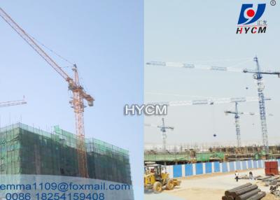 중국 HYCM QTZ25 35m 작은 망치 타워 크레인 판매용