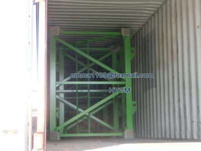 China El equipo superior es una grúa de torre con sistema de monitoreo con dispositivo de vigilancia en venta