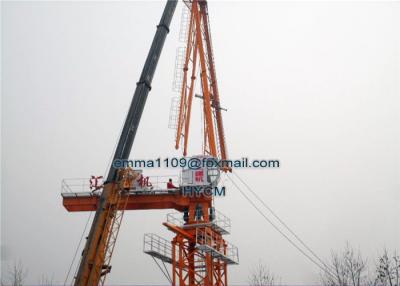 Cina Immenso D5078 50M Boom Jib Luffing Crane Torre 25 tonnellate Carico 6 metri Mast in vendita