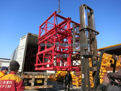 China SC Construcción Partes de repuesto de ascensores 650 mm Sección de mástil Tipo de pintura en venta