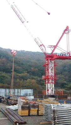 Cina Mini D2520 3 tonnellate Luffing Tower Crane Design per Corea del Sud in vendita