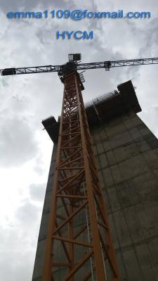 중국 TC6513 65m 높이의 화살 45m 8톤의 리프트와 함께 Topkit 타워 크레인 판매용