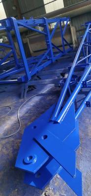 China QTZ63 5t Oberdreher-Turmdrehkran mit 50m Ausleger 1,2*3m Mastsektion 2*40'HC Container zu verkaufen