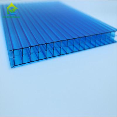 Cina i materiali spessi della copertura della serra di 4-12mm Steeple hanno ondulato i pannelli di plastica della serra in vendita