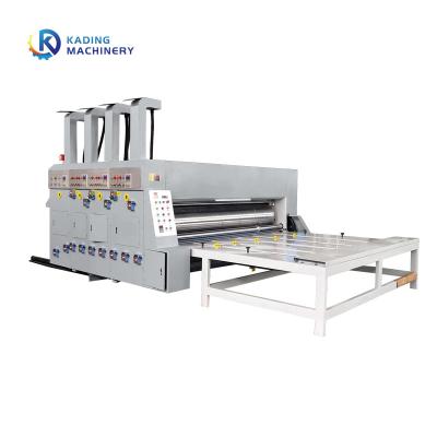 Cina Semi Automatic Corrugated Box Printing Machine With Slotting Die Cutting in vendita