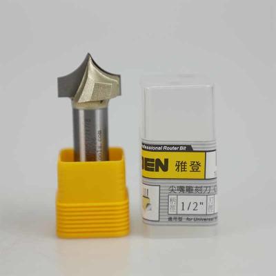 Cina Testa fresa per scanalature a tenone ODM/OEM personalizzabile Arden con gambo da 1/2 1/4, fresa con punta ad arco, supporta funzioni personalizzate in vendita