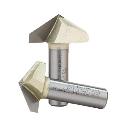 Cina Fresa a V in carburo personalizzabile Arden 90/120/150 gradi per incisione 3D legno, fresa CNC per router CNC, punte per legno - Supporto OEM in vendita