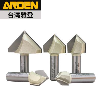 China Arden 0304 Carbide V Groove Groove Profile Tools CNC Milling Cutter V Bits  Wood Cutter Bits for CNC Router Router Bits for sale