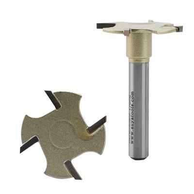 Cina ARDEN 1610 Fresa per Legno per Lavorazione del Legno Codolo 1/2 1/4 Punta per Trapano in Lega Dura per Taglio del Legno Fresa per Scanalature a T in vendita