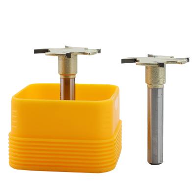 Cina ARDEN 1610 Fresa per Legno per Lavorazione del Legno Codolo 1/2 1/4 Punta per Trapano in Lega Dura per Taglio del Legno Fresa per Scanalature a T in vendita