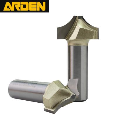 China 1/2 Shank Carbide Cutting Tools for Plate Cutting Woodwork Tools #0401 Open End Carving Bit ARDEN for sale
