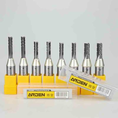 Cina Arden Customizable TCT Solid Full Carbide CNC Three Edge Straight Milling Cutter Strumenti per il taglio del legno Strumenti con supporto OEM in vendita