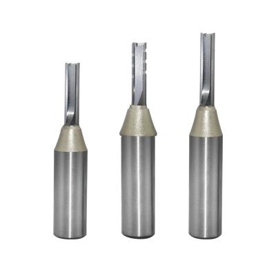China Hot Sales 1/4 1/2 Shank Cnc Wood Tools 3 Flutes Router Bits for Wood Woodworking Straight Router Bit Cnc Arden for sale