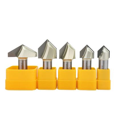 Cina Alta precisione Arden Router Bits 90 120 150 Grado V Groove End Mill in vendita