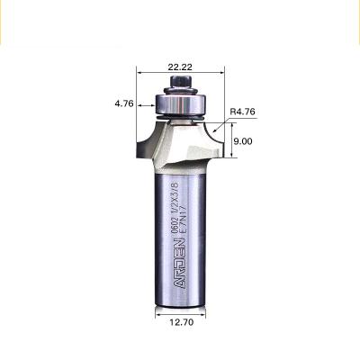 Cina 1/2in 1/4in Arden Router Bit Round Over Router Bit con cuscinetto in vendita