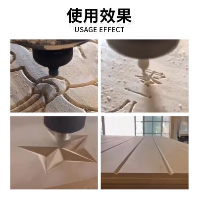 Китай Tiideway 6mm Shank CNC Router Bit Wood Carving Round Over Milling Cutter Настраиваемый OEM Игла Нос CNC Бит для деревообработки продается