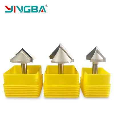 Κίνα Εργαλεία φρέζας CNC Router Bit Tideway 6mm Shank Καρβιδίου 3D V-Groove V Bit για Ξυλουργική Εργασία Επίστρωση Τιτανίου OEM Προσαρμοσμένο προς πώληση