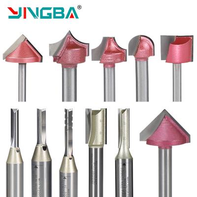 Κίνα Εργαλεία φρέζας CNC Router Bit Tideway 6mm Shank Καρβιδίου 3D V-Groove V Bit για Ξυλουργική Εργασία Επίστρωση Τιτανίου OEM Προσαρμοσμένο προς πώληση