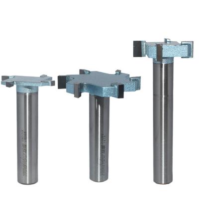 Cina Frese per router Tideway da 4 a 6 taglienti, frese per scanalature a T da 6,35 mm per la lavorazione del legno in vendita