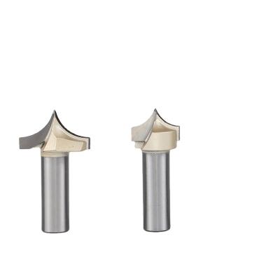 Cina Frese per router Carbide Tideway per pannelli porta 55HRC Tiger Tech Cnc Router Ovolo Carving Bit in vendita