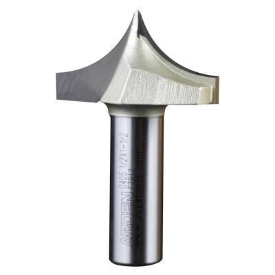 Cina Frese per router Carbide Tideway per pannelli porta 55HRC Tiger Tech Cnc Router Ovolo Carving Bit in vendita