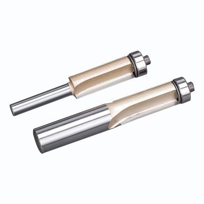 Cina 1/2 1/4 Shank Tideway Router Doppio flauto Straight Cut Router Bit in vendita
