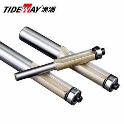 Cina 1/2 1/4 Shank Tideway Router Doppio flauto Straight Cut Router Bit in vendita