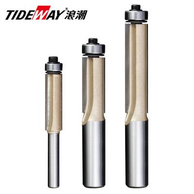 Cina 1/2 1/4 Shank Tideway Router Doppio flauto Straight Cut Router Bit in vendita
