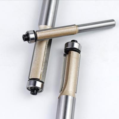 Cina 1/2 1/4 Shank Tideway Router Doppio flauto Straight Cut Router Bit in vendita