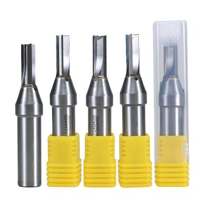 China YingBa Cnc Router Bit Cutting Tools Carbide End Mill TCT Straight Bit CNC  3 Flute Router Bits for Wood Woodworking for sale
