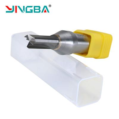 China YingBa Cnc Router Bit Cutting Tools Carbide End Mill TCT Straight Bit CNC  3 Flute Router Bits for Wood Woodworking for sale