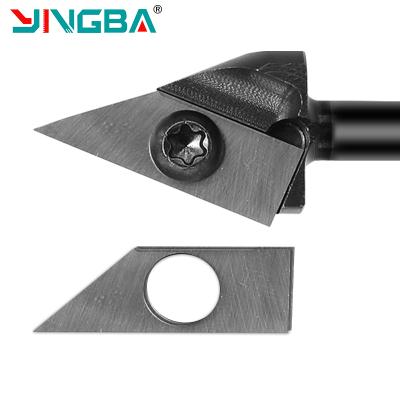 China 1/4 1/2shank 6 12mm 45 /60Degree V Bit Replaceable Insert V-Groove Slotting Router Bit for Woodworking for sale