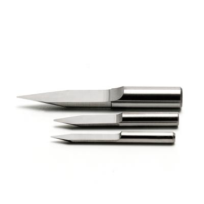 Cina Frese per incisione per lavorazione del legno 20° 30° 45° Punte a fondo piatto Frese a V OBM in vendita