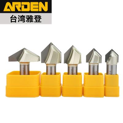 Cina Arden 6.35mm Bits di trivellazione CNC Cutter di fessurazione 1/4 x 3/8 Bits di incisione in legno in vendita