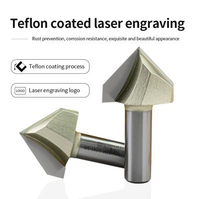 Cina Arden 6.35mm Bits di trivellazione CNC Cutter di fessurazione 1/4 x 3/8 Bits di incisione in legno in vendita