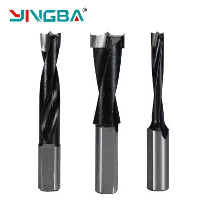China 15 mm Zwei Flötenreihen CNC Router Bit Alloy Hole Opener Holzbearbeitung Bohrstücke zu verkaufen