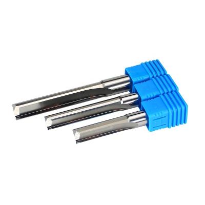 China Two Flutes Straight groove Milling Cutter Carving Machine Cnc Router Bit for Wood Cnc Straight Engraving End Mill for sale