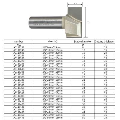 Cina Arden prezzo all'ingrosso Carbide CNC taglialegna strumentazione di scanalatura taglialegna fresatura taglia fondo pulito bit di router utensili di mulino in vendita