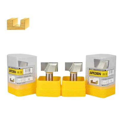 China Arden CNC-Reinigung Planing Bottom Router Bit Flat Bottom Cutter Gravur Bit für die Holzbearbeitung Fräsmaschine zu verkaufen