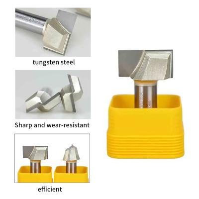 China Arden CNC-Reinigung Planing Bottom Router Bit Flat Bottom Cutter Gravur Bit für die Holzbearbeitung Fräsmaschine zu verkaufen