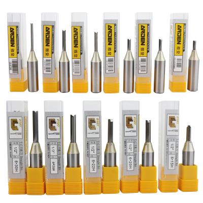China Arden 1/2 Schaft 0107 TCT Gerader CNC Holzfräser Bit 2 Schneiden Gerade Bits Nuten Holzbearbeitung Fräser Endmill zu verkaufen