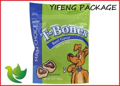 Cina L'imballaggio per alimenti di plastica sta sui sacchetti per la borsa cibo per cani della chiusura lampo/del cibo per cani in vendita