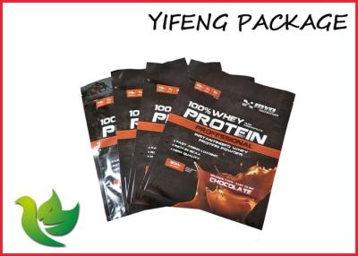 China el polvo de la proteína 900g plástico se levanta bolsos que se puede volver a sellar de la cremallera de las bolsas en venta