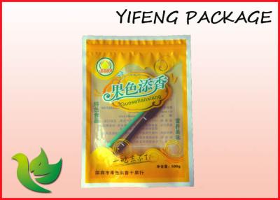 Cina Borsa risigillabile di plastica della chiusura lampo con la chiara finestra per frutta asciutta matta in vendita
